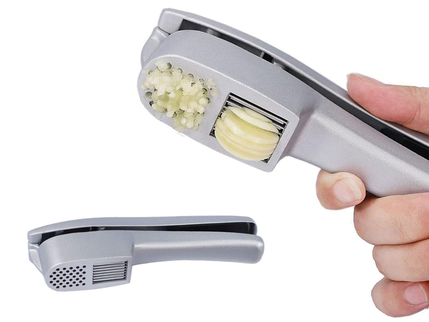 Heavy Duty Garlic Press and Cutter – HouzeCart